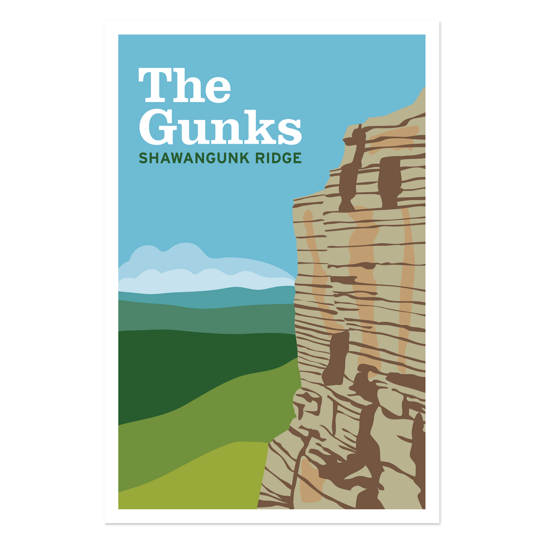 The Gunks – BOLD VERSION