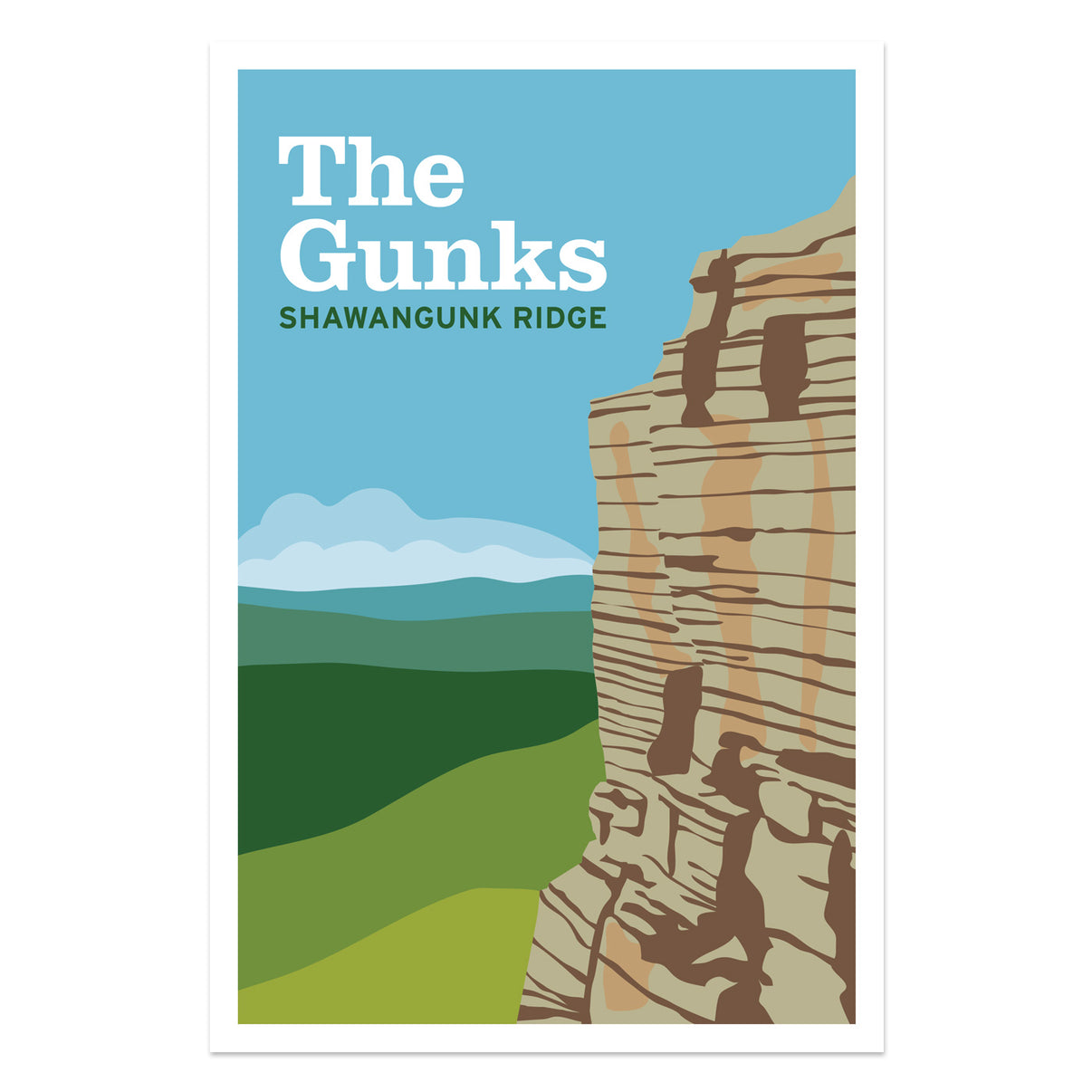 The Gunks – BOLD VERSION