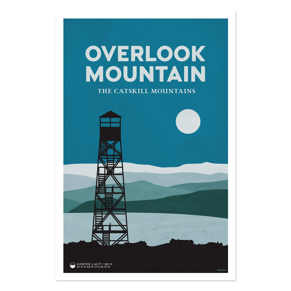 Overlook Mountain – BOLD VERSION